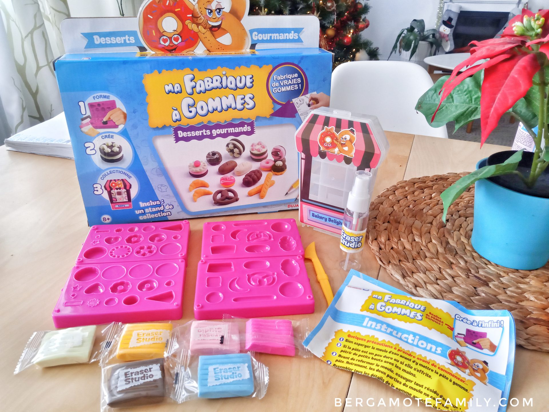 Nos desserts gourmands avec la fabrique à gommes - Bergamote & Family