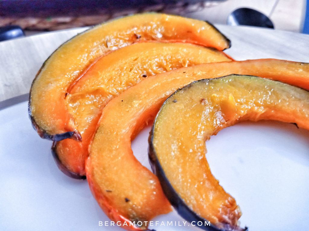 Potimarron rôti au four : recette facile - Bergamote & Family